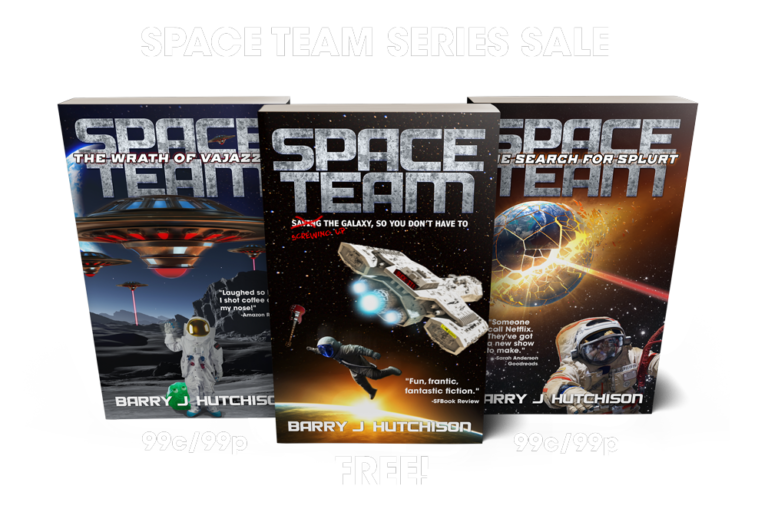 Space Team – Three Book Sale | Barry J. Hutchison